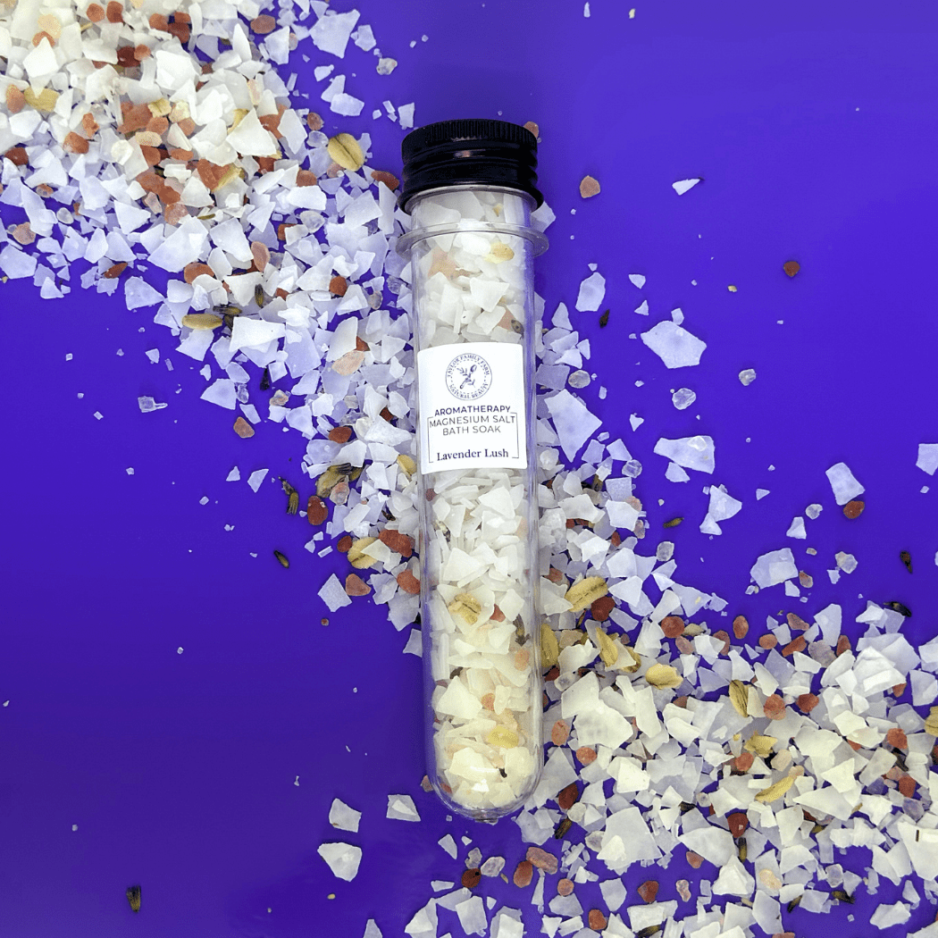 Lavender Aromatherapy Magnesium Salt Tube – Taylor Family Farm