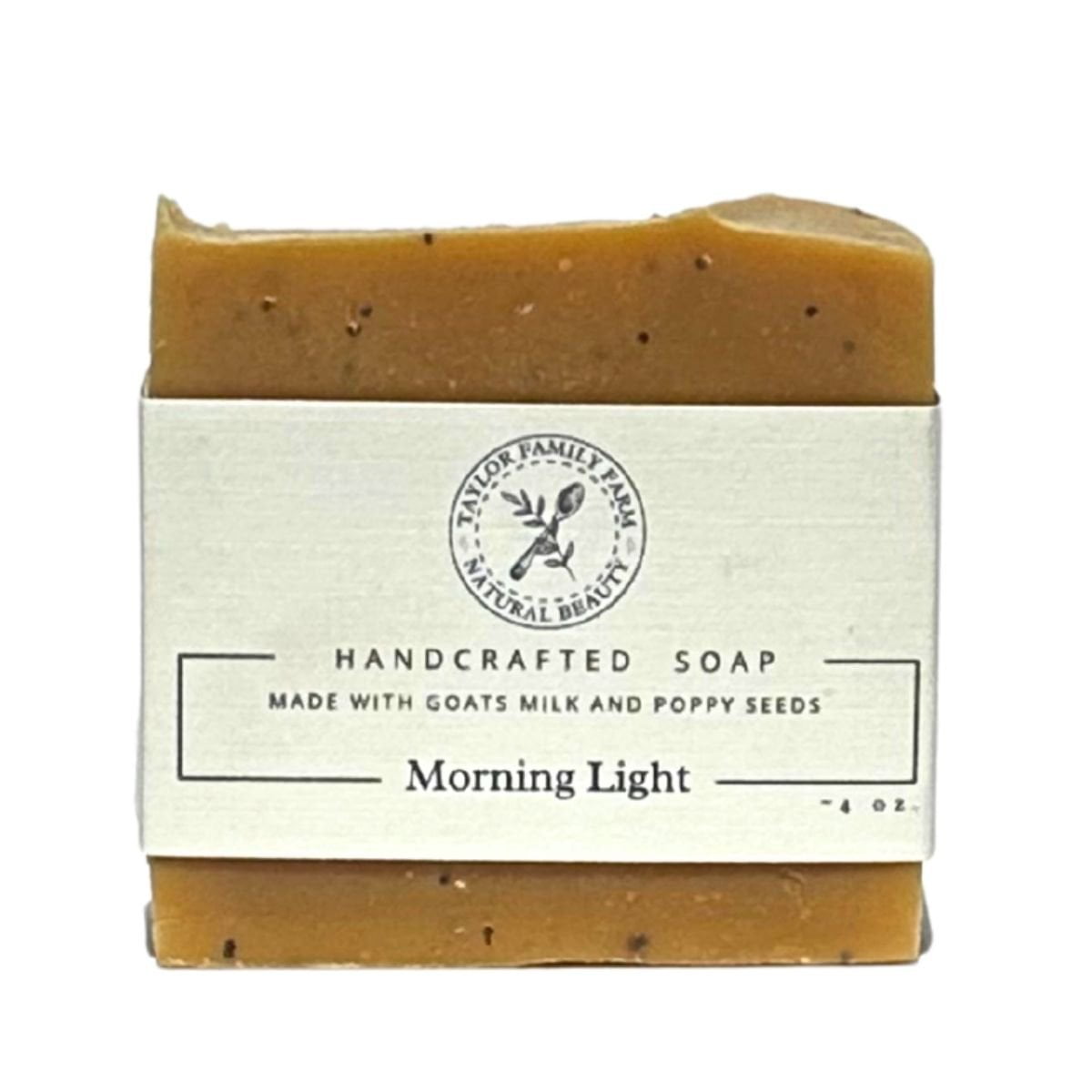 Morning Light Natural Soap | Handmade Exfoliating Goat’s Milk Soap with ...